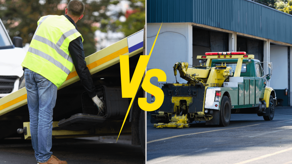 Tow Truck Vs Tow Truck – Different Types of Tow Trucks: Comparing ...